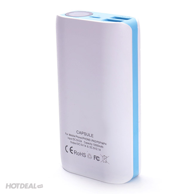 Pin Sạc Dự Phòng JSC Capsule I -10000MAH
