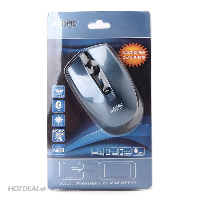 Chuột Bluetooth Intopic UFO BT650