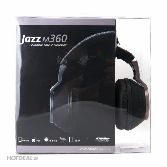 Tai Nghe Intopic Jazz - M360 (Có Mic)