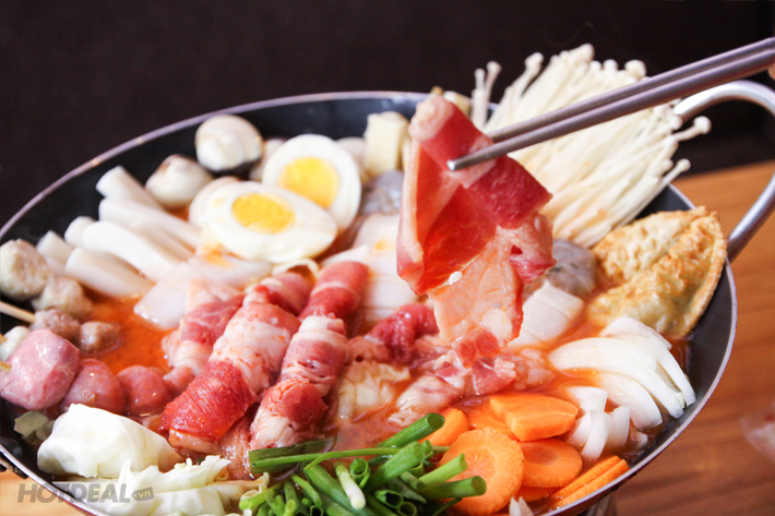 Set Lẩu Tokbokki Siêu Hấp Dẫn Cho 3-4 Người Tại Nhà Hàng Haruki Kimbap ...