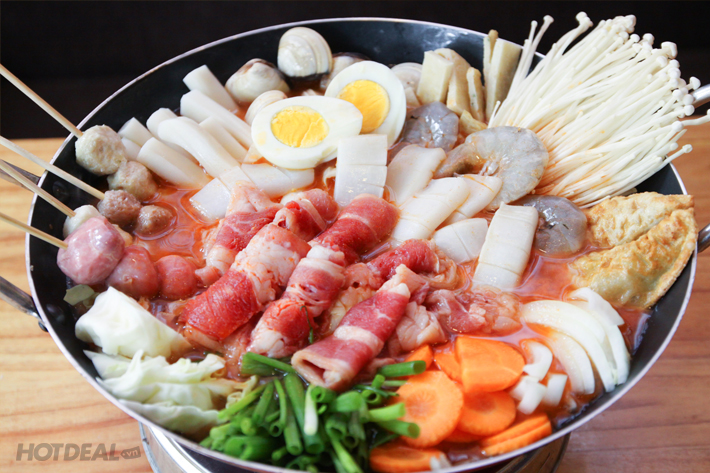 Set Lẩu Tokbokki Siêu Hấp Dẫn Cho 3-4 Người Tại Nhà Hàng Haruki Kimbap ...