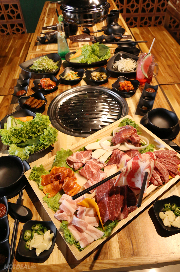 Thưởng Thức Buffet Nướng - Lẩu Đẳng Cấp Tại Nhà Hàng Geon Bae Korean ...