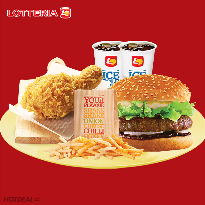 DEAL HOT: Hệ Thống Lotteria - Combo Best Seller Cho 2 Người Ăn Thả Ga ...